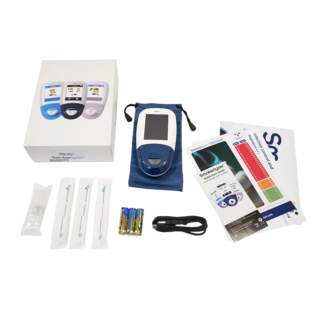 Smokerlyzer® Micro+™, profesionální CO analyzátor - COMPEK MEDICAL ...
