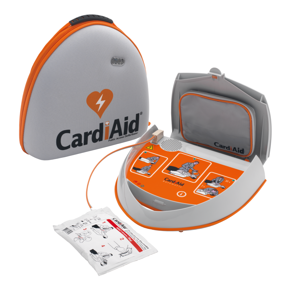 Defibrilátor AED CardiAid FULL - COMPEK MEDICAL SERVICES, s.r.o.