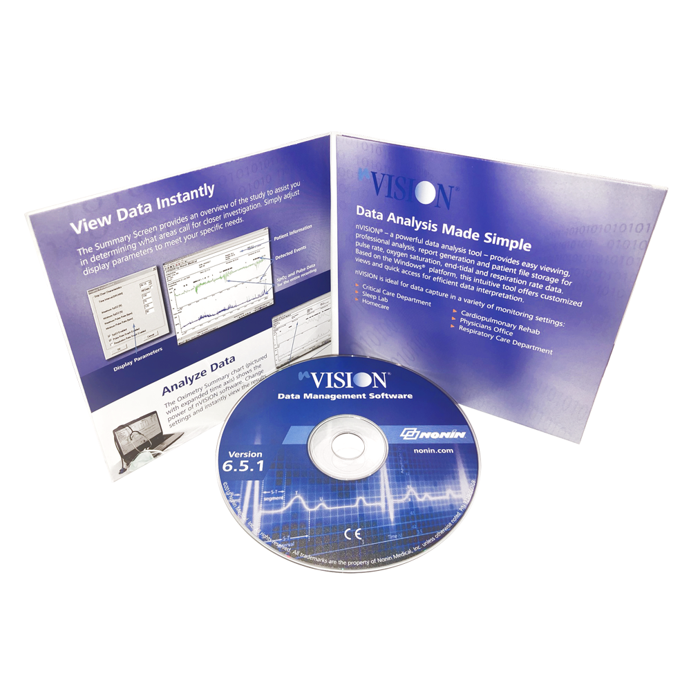 Software nVision® pro pulzní oxymetry NONIN - COMPEK MEDICAL SERVICES ...